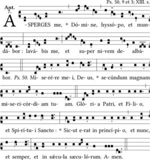 La pause liturgique : Asperges me (Rite d’aspersion) - L'Homme Nouveau