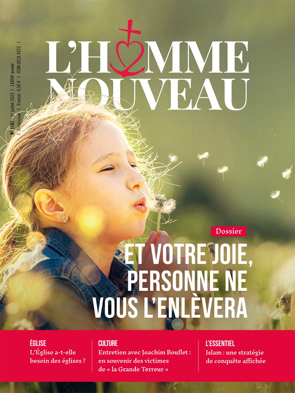 n°1787 du 1er juillet 2023 - L'Homme Nouveau