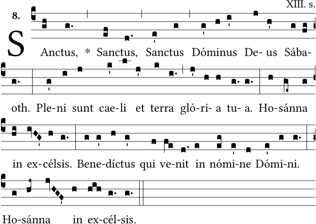 La pause liturgique | Sanctus 13, Stelliferi Conditor orbis (Fêtes des ...